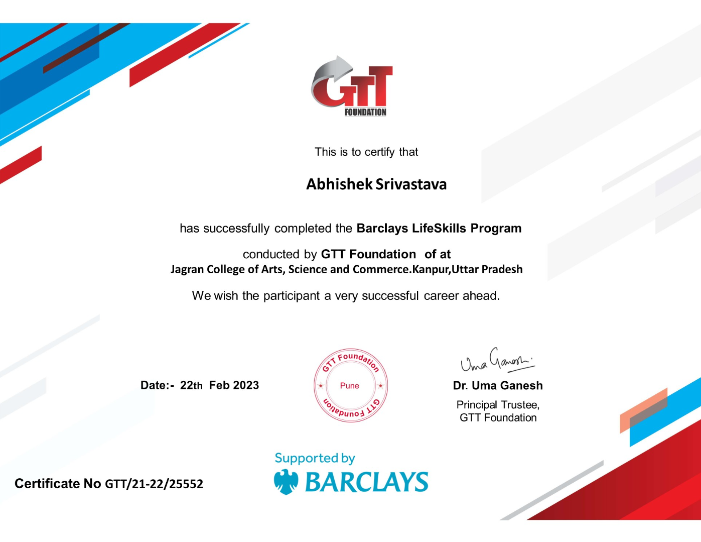 Abhishek Srivastava - Web Developer